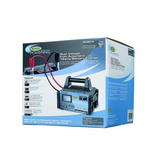 RING Chargeur de Batterie RECB312 - Achat / Vente chargeur de batterie ...
