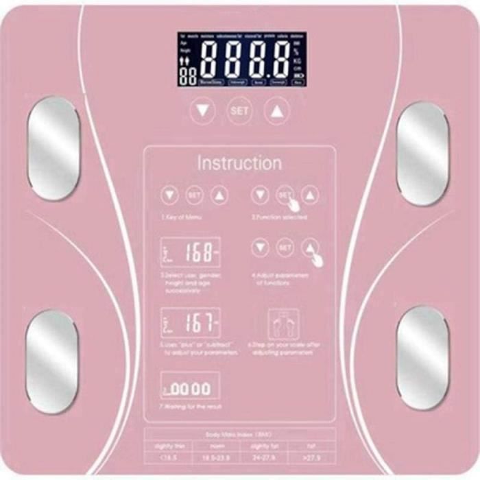 Balance De Pesage Pour Salle De Bain Avec Balance Numérique Pour Poids ...