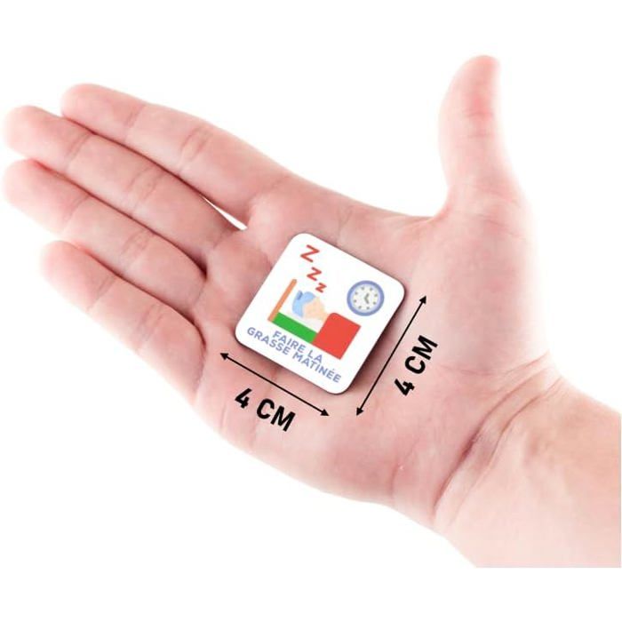 Pictogrammes Magnétiques Pour Tableau De Planification Hebdomadaire ...