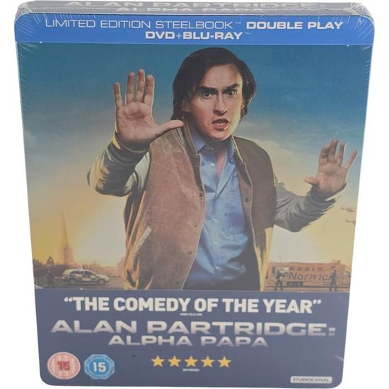 Alan Partridge: Alpha Papa Blu-ray + DVD SteelBook Zavvi éxclusif 2013 ...