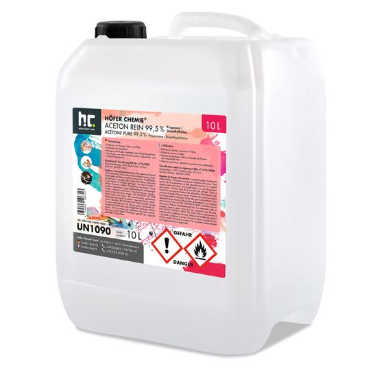 1 x 10 L Acétone pur 99,5% - Cdiscount Au quotidien