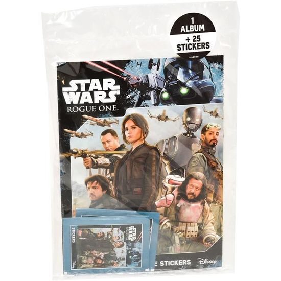 Jeu de cartes à collectionner Star Wars Rogue One - Album + 25 stickers ...