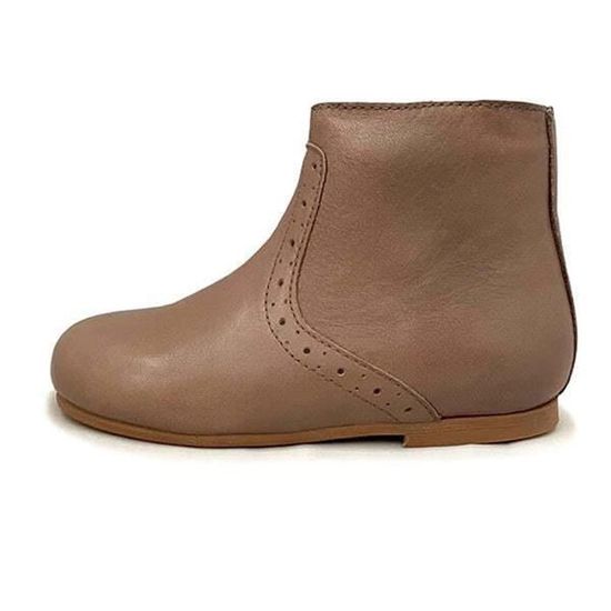 Bottines en cuir pour fille Young Soles Roxy - rose - pointure 30 Pink ...