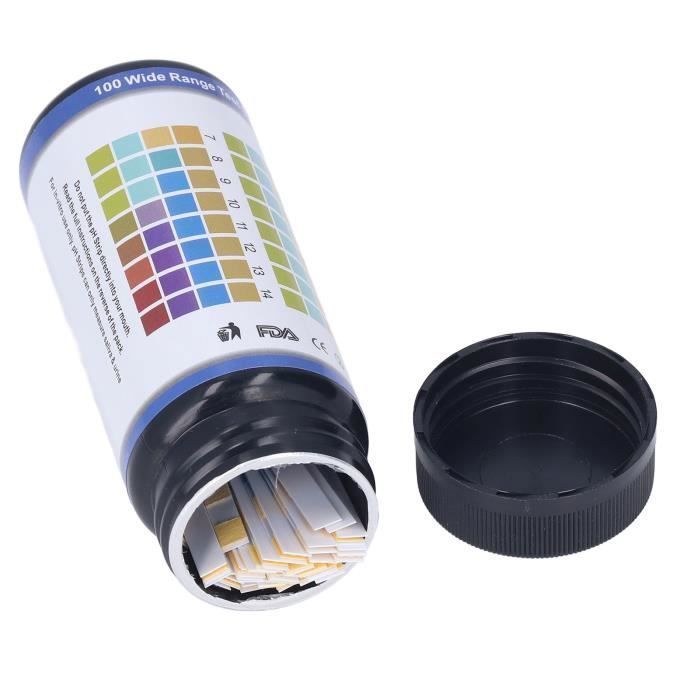 Bandelettes de test d'urine Bandelettes de test de pH Bandes de pH d ...