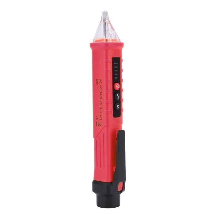 Akozon crayon de test Stylo de testeur de détecteur de tension ...