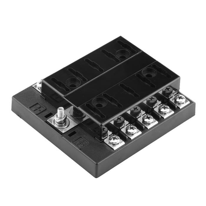 Ashata Bloc de fusibles Support de Fusible de Lame de Boîte de Porte ...