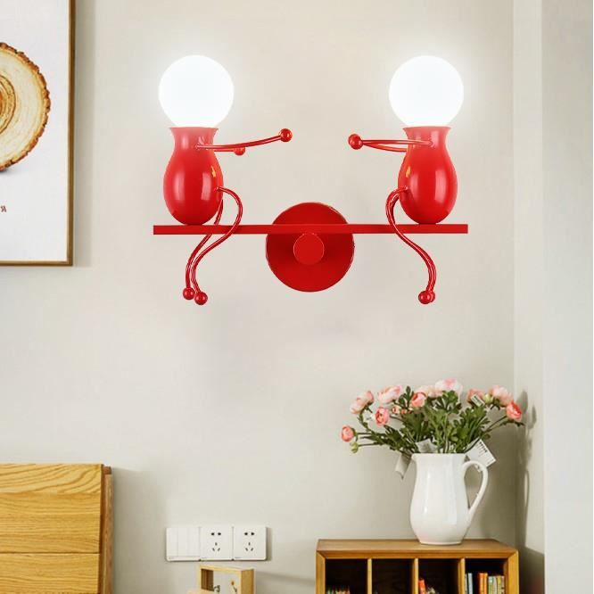 Fusion Applique Murale Intérieur Industriel Créatif E27 Lampe de Mur en ...