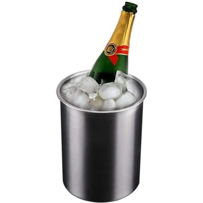 Seau à glace double mur Cave bière Cooler Boisson Bouteille Bouteille ...