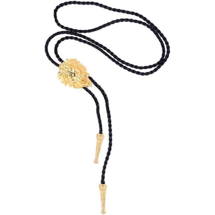 Puissante Tête De Lion Cravate Bolo Tie Vintage Pour Hommes-Costume ...
