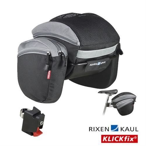Sac de vélo - KLICKfix - Contour Max Touring - Adaptateur de selle ...