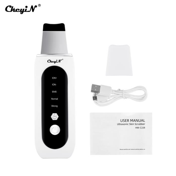 Appareil Anti Rides Visage-CkeyiN-5 modes-Ions positifs et négatifs-EMS ...