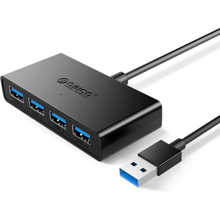 Répartiteur Usb 3.0 À 4 Ports Haute Vitesse - Convertisseur D'Extension ...
