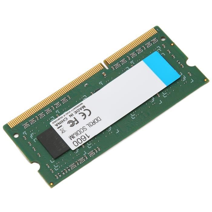 EJ.life RAM DDR3L 1600 MHz DDR3L SODIMM 1600 MHz RAM 64Bits largeur 204 ...