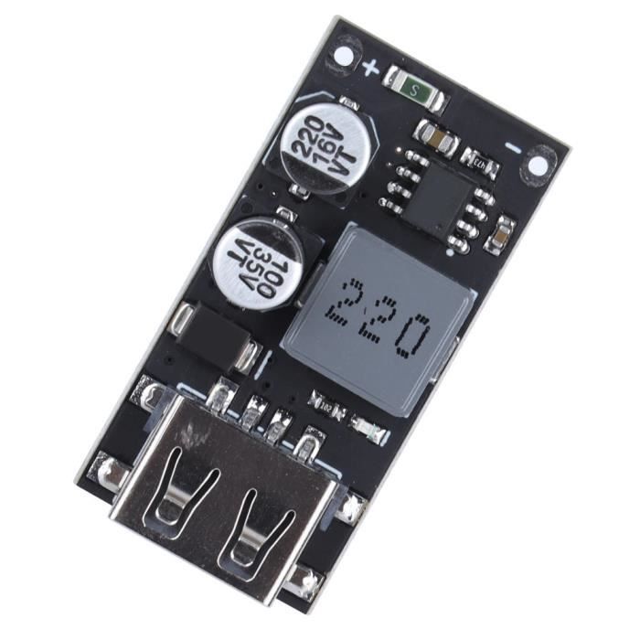 Module DC Buck HILILAND - Convertisseur DC Buck - Noir - 24 W ...