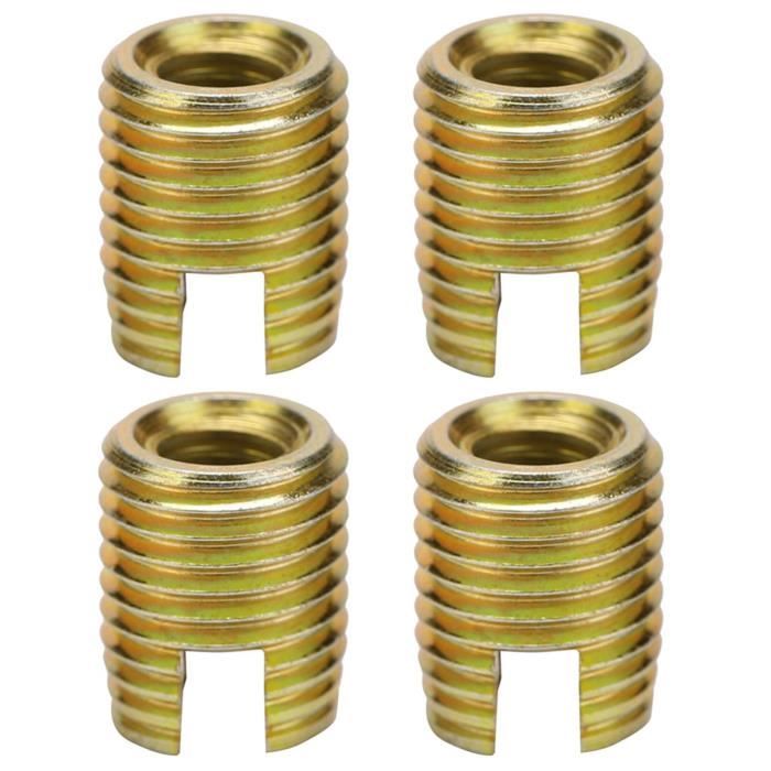 HURRISE 20Pcs 302 Filet à Vis Auto-taraudé en Acier au Carbone (M4*0.7 ...