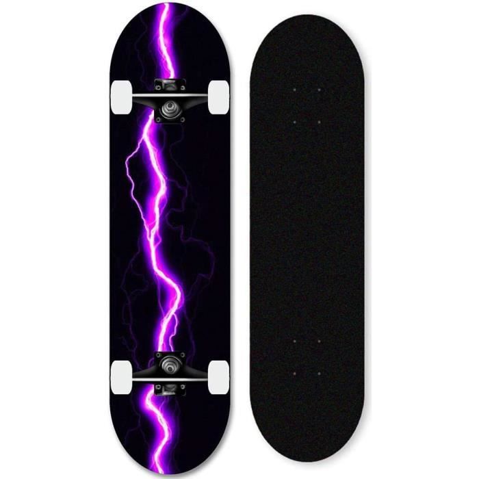 Deck Complet de Skateboard en érable de 31 Pouces pour débutants ...