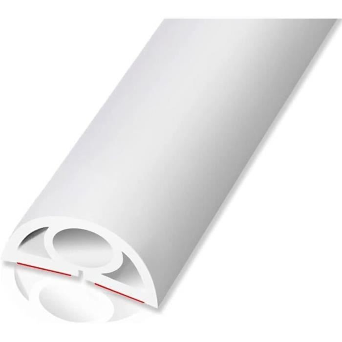 Pvc Souple Goulottes De Câbles Cache-Câbles, Blanc Marron Noir Rouge ...