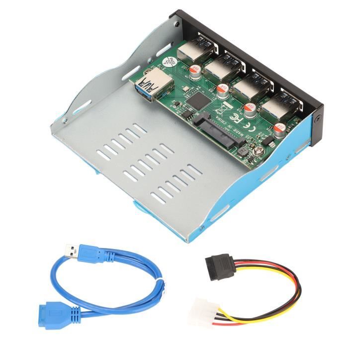 Hub USB 3.1 en faade Panneau avant USB 3.1 Hub 3.25in 10Gbps 4 Ports en ...