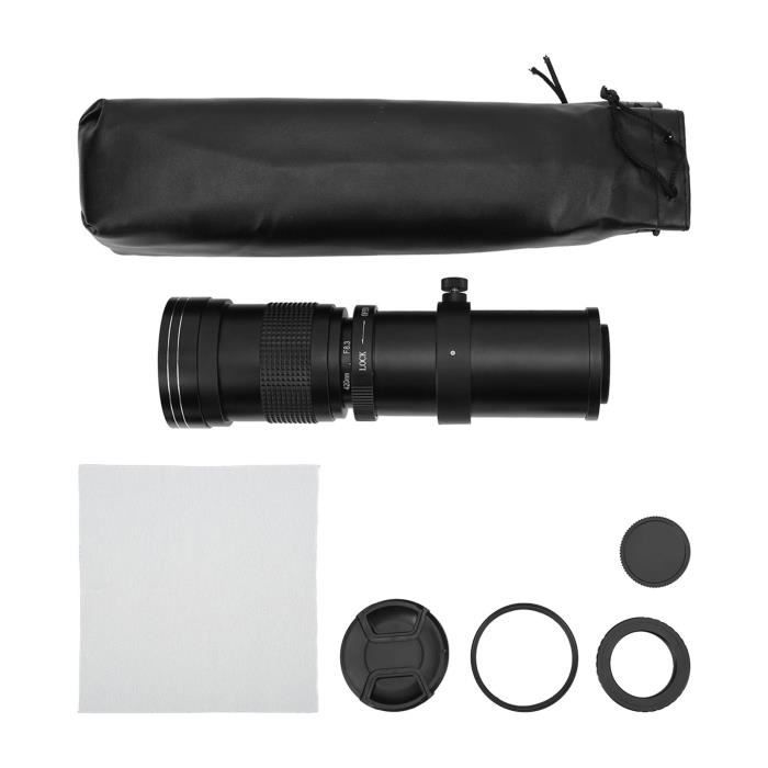 VBESTLIFE Objectif zoom manuel F/8.3-16 Objectif Zoom Manuel Super ...