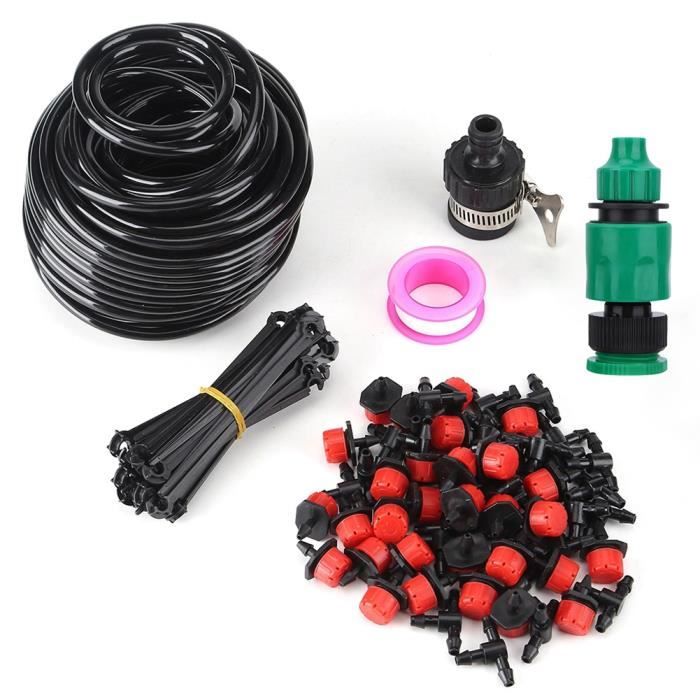 Kits D'irrigation Goutte à Goutte, Système D'irrigation de Jardin de 82 ...