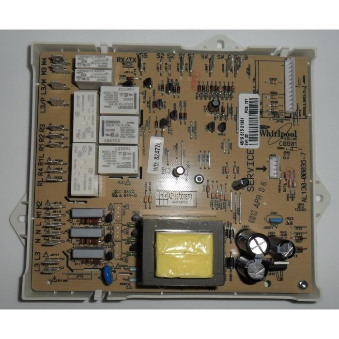 Platine de puissance programmee pour micro ondes WHIRLPOOL - BVMPIECES - Cdiscount Electroménager