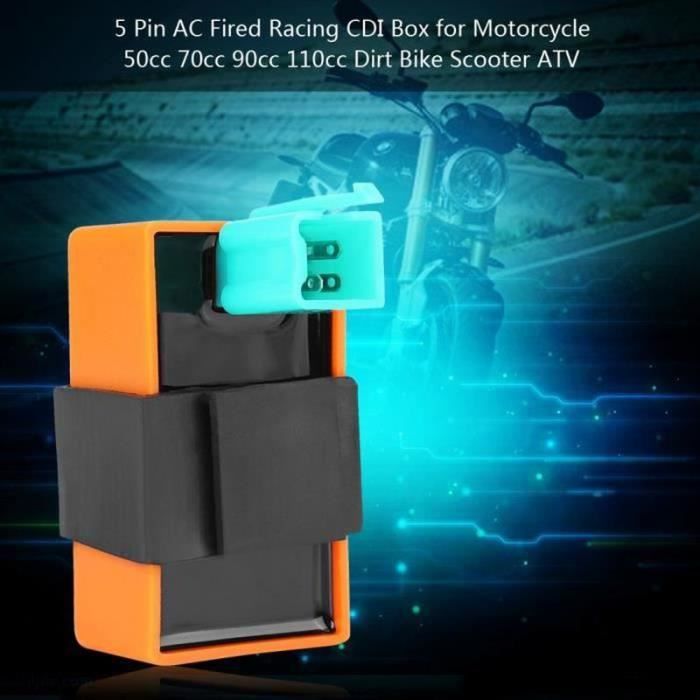 Duokon 5 broches AC Fired Racing CDI Box pour moto 50cc 70cc 90cc 110cc ...