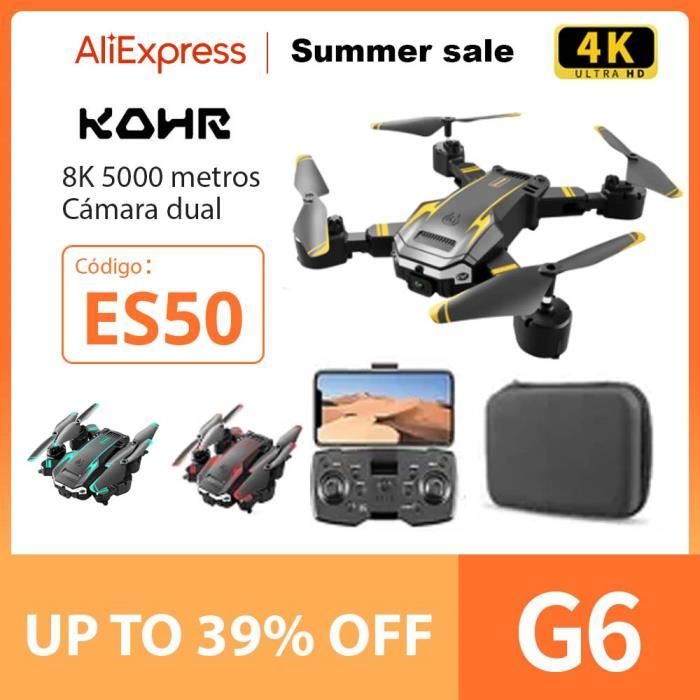 6K-DualC-Jaune-2B-KOHR G6 drone 8k 5g gps q6 dron professionnel hd ...