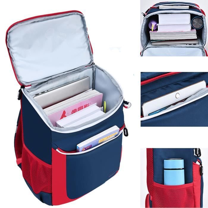 Cartable D'école pour Enfants,Cartable Scolaire-Noir Noir - Cdiscount ...