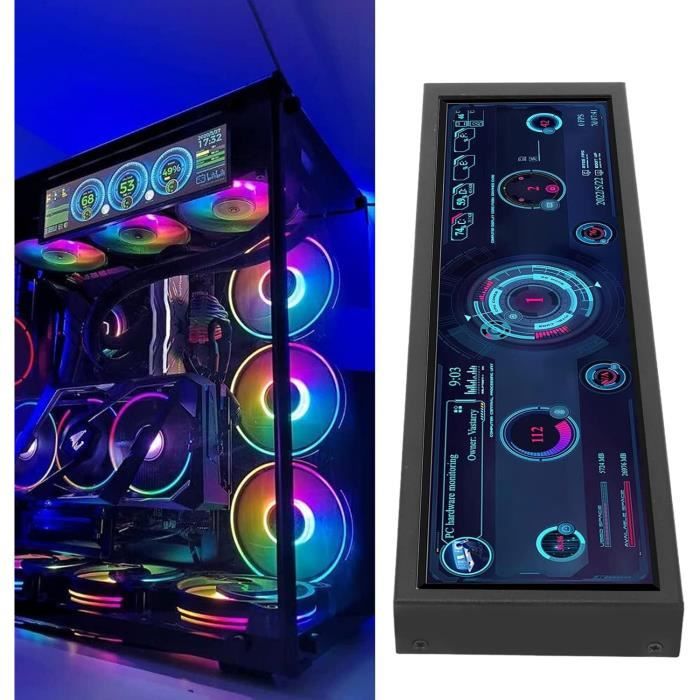 Mini Écran Ips Usb 8,8 Pouces,Écran Lcd Ips 1920 X 480 Pour Aida64 Pc ...