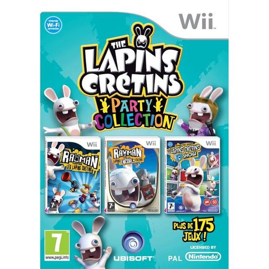 THE LAPINS CRETINS PARTY COLLECTION / Jeu Wii - Cdiscount Jeux vidéo