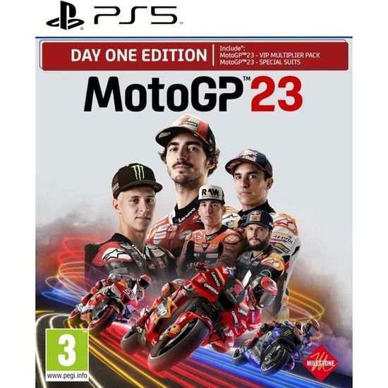 Jeu Vidéo - Milestone - MotoGP 23 - PS5 - Day One Edition - Course en ...