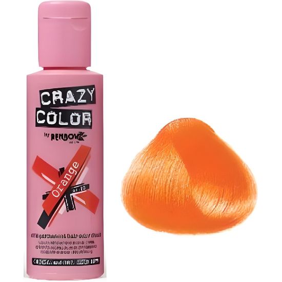 Coloration cheveux Crazy Color ORANGE - Cdiscount Au quotidien