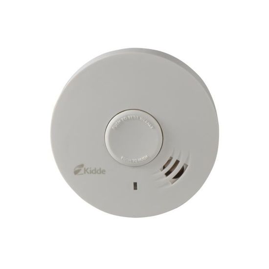 Détecteur de fumée - KIDDE - 10Y29 - Batterie scellée - Optique - 10 ...