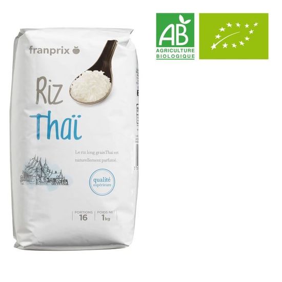 Riz thaï 1 kg franprix - Cdiscount Au quotidien