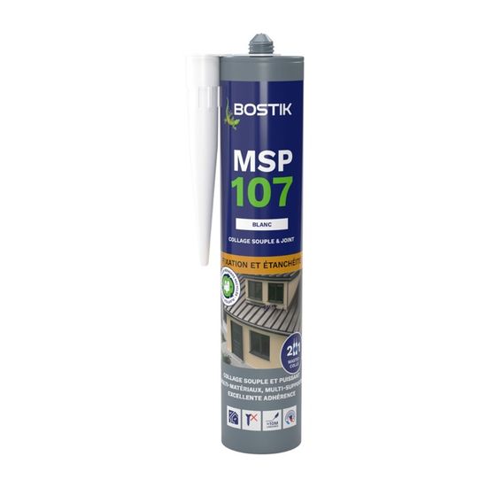 Mastic de fixation BOSTIK MS polymer 107 Brun 2… - Cdiscount Bricolage