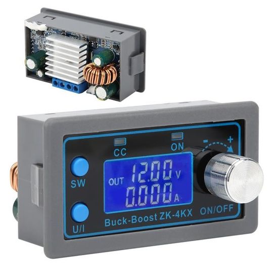 Omabeta Booster de tension et constant Module Convertisseur Abaisseur-Booster 0.5‑30V 4A DC‑DC ...
