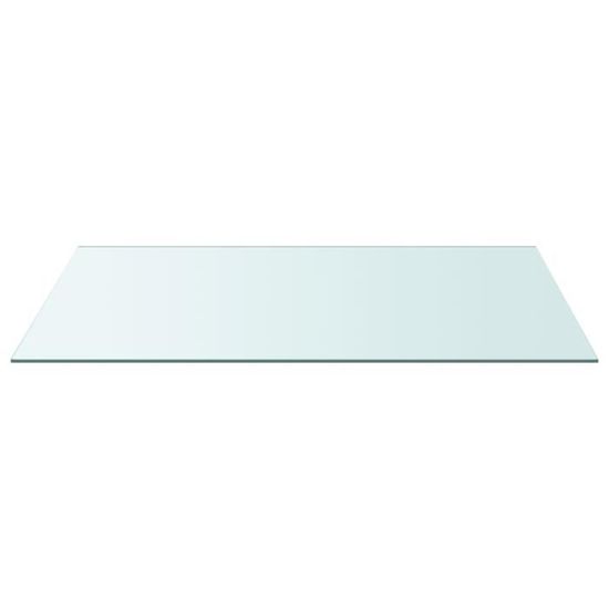 TIP - Plateaux de table - Dessus de table Transparent 50x100 cm Verre ...