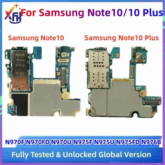 N970F 8 Go-256 Go-Carte mère 256 Go débloquée pour Samsung Galaxy Note ...