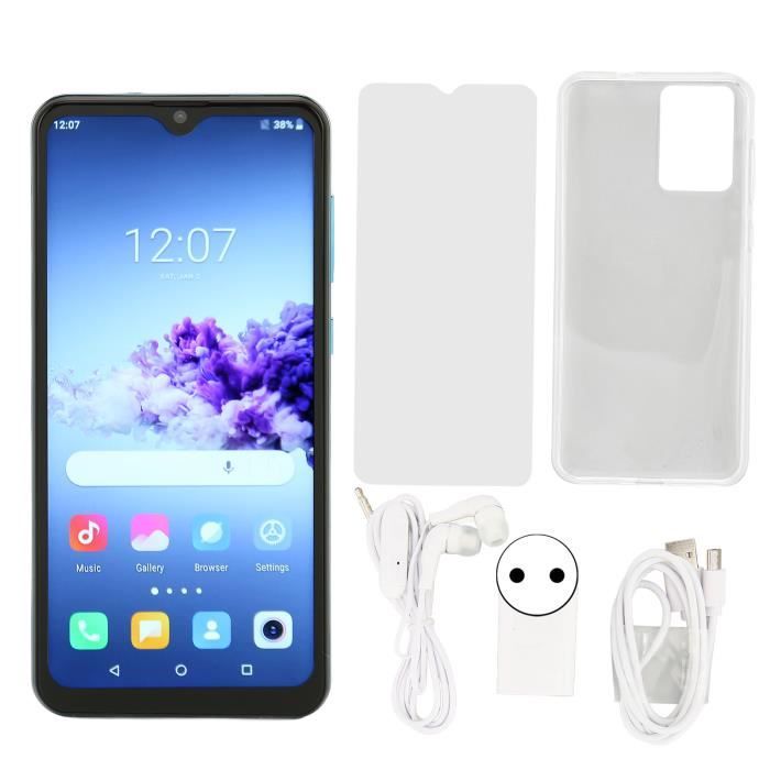 Akozon Smartphones débloqués T1Pro Smartphone débloqué de 6,53 pouces pour Android 11 4 Go de ...