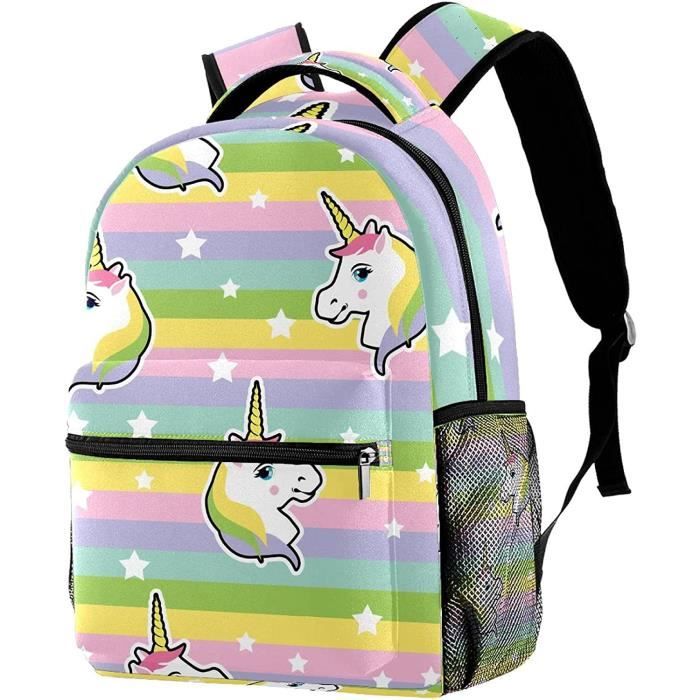 Cartable Scolaire Licorne Magique Rose Cartable 29.4x20x40cm[5451 ...
