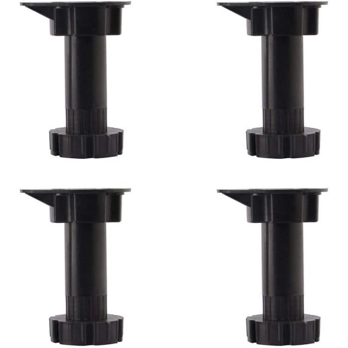 Pieds De Meuble en Plastique De 100 Mm, Pieds De Meuble Ajustables ...
