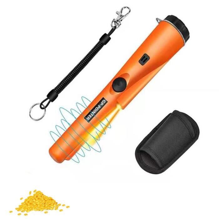 Détecteur de Métaux,IP68 Étanche Détecteur de Métal Portable,avec ...