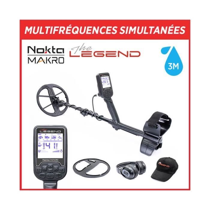 Détecteur de métaux Nokta The Legend WHP - Cdiscount Bricolage