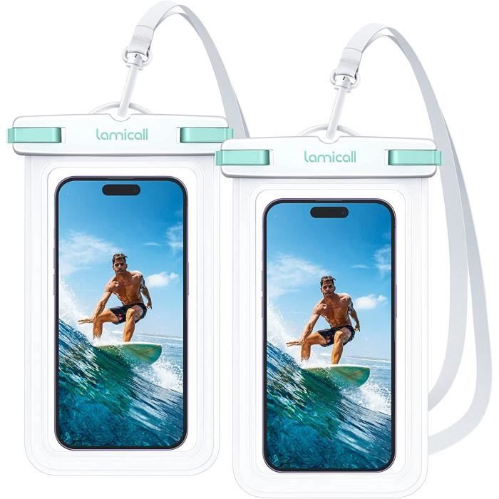 Pochette Étanche Téléphone - Lamicall - IPX8 - Sensibilité Haute ...
