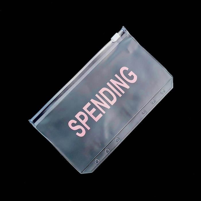 A5 - DÉPENSES - Classeur à feuilles pour planificateur et caisse ...