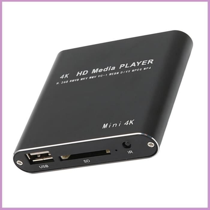Cocosity Lecteur Vidéo HD 4K Mini Lecteur Multimédia en Streaming pour ...