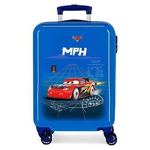 Disney Cars Rocket Racing Valise Trolley Cabine Bleu 38x55x20 cms ...