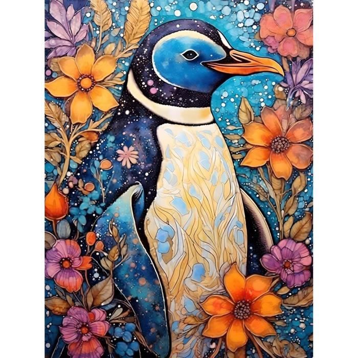 Manchot Bricolage Diamond Painting 30X40Cm, 5D Diy Diamant Painting Kit ...