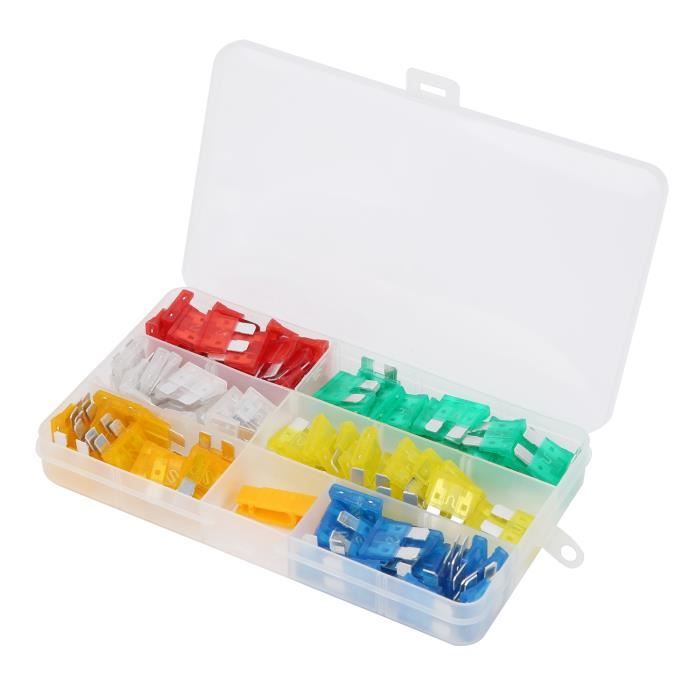 Ej Life Fusible De Lame De Voiture 121pcs Jeu De Fusibles De Lame De
