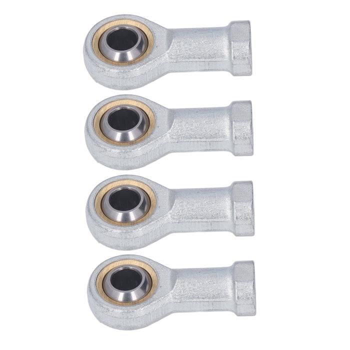 JIE Roulement D'Extrémité De Tige Roulement À Filetage Femelle 4 Pièces Métriques Embouts À ...